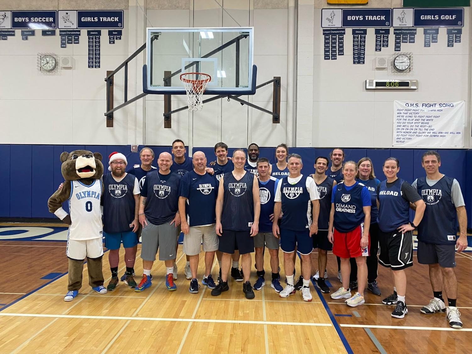 Teachers vs. students basketball game: teachers take the win – The Olympus Teachers vs. students basketball game: teachers take the win – The Olympus